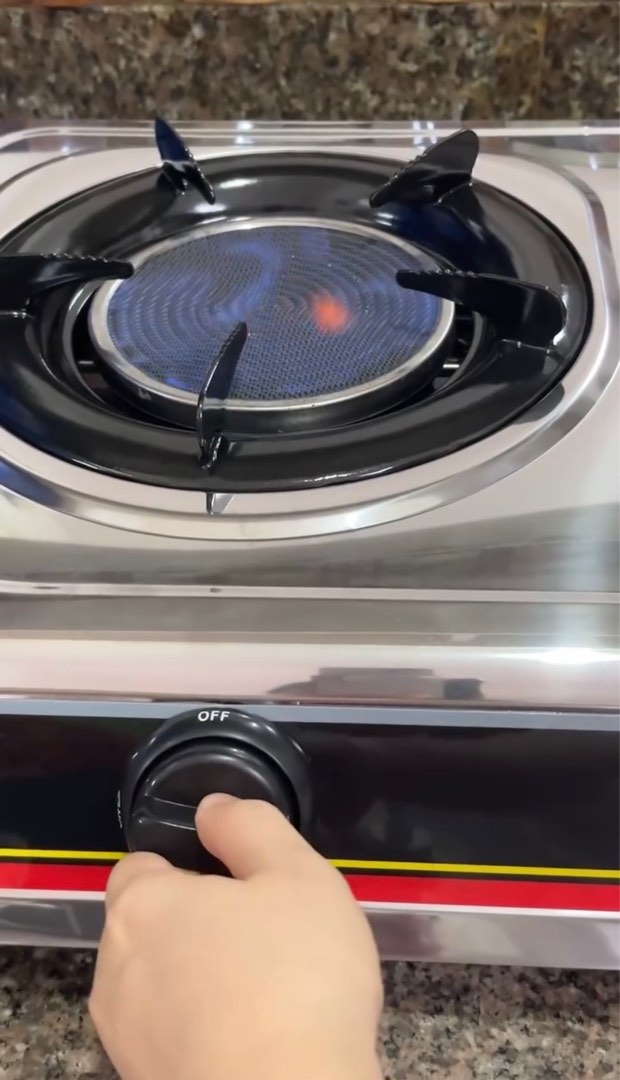 Infrared Double Burner Gas Stove, Furniture & Home Living, Kitchenware ...