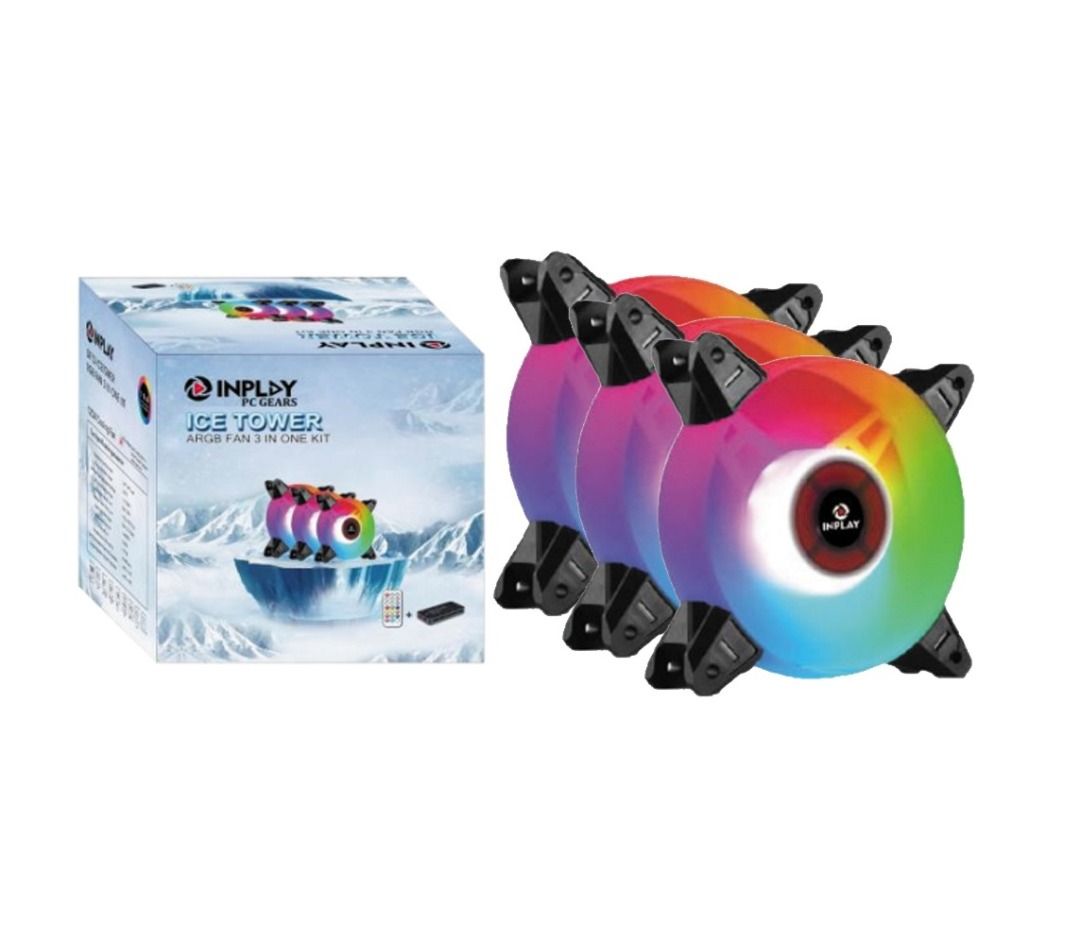 INPLAY ICE TOWER V2 3in1 FAN KIT, Computers & Tech, Parts & Accessories ...