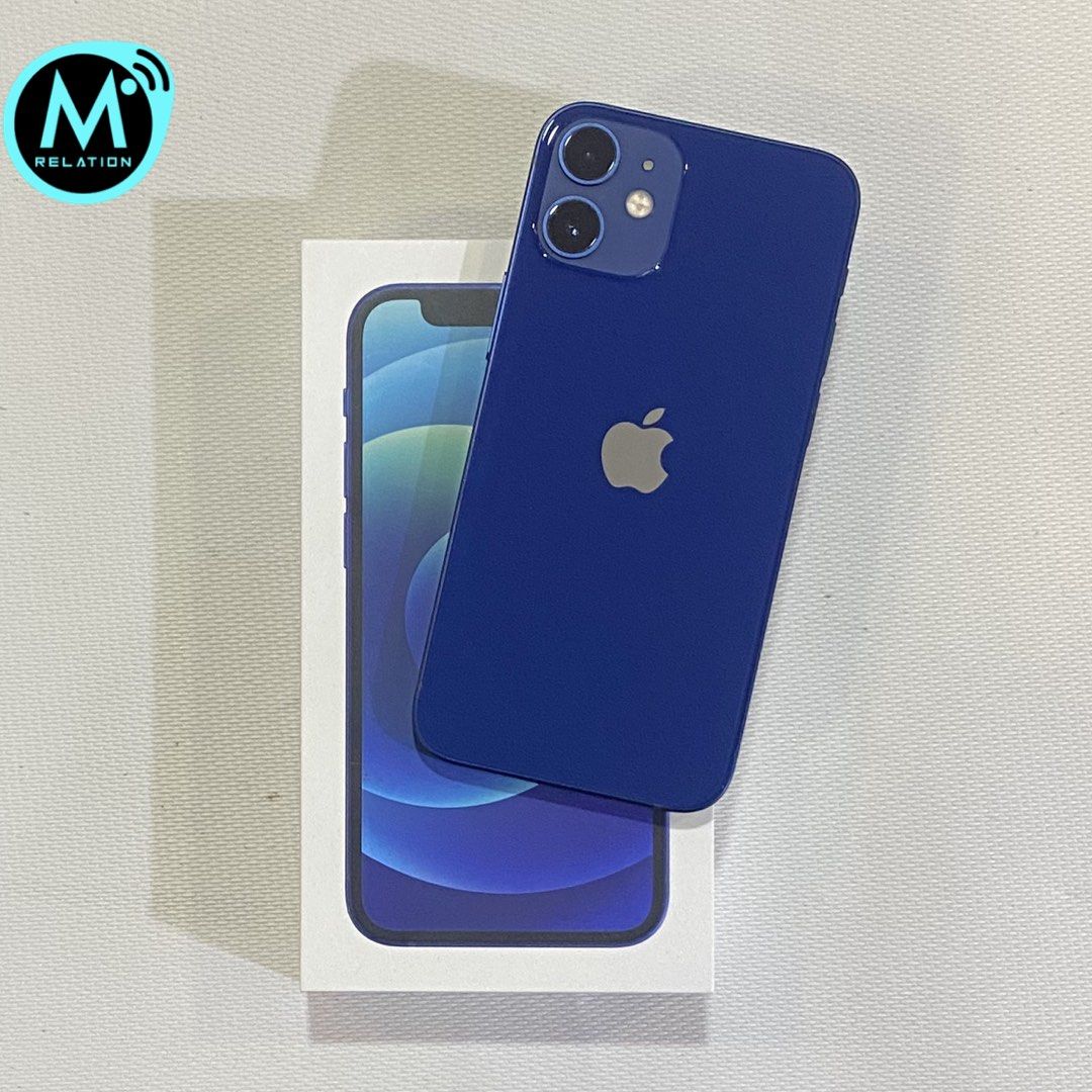 iPhone 12 Mini Blue 128GB, Mobile Phones & Gadgets, Mobile Phones ...