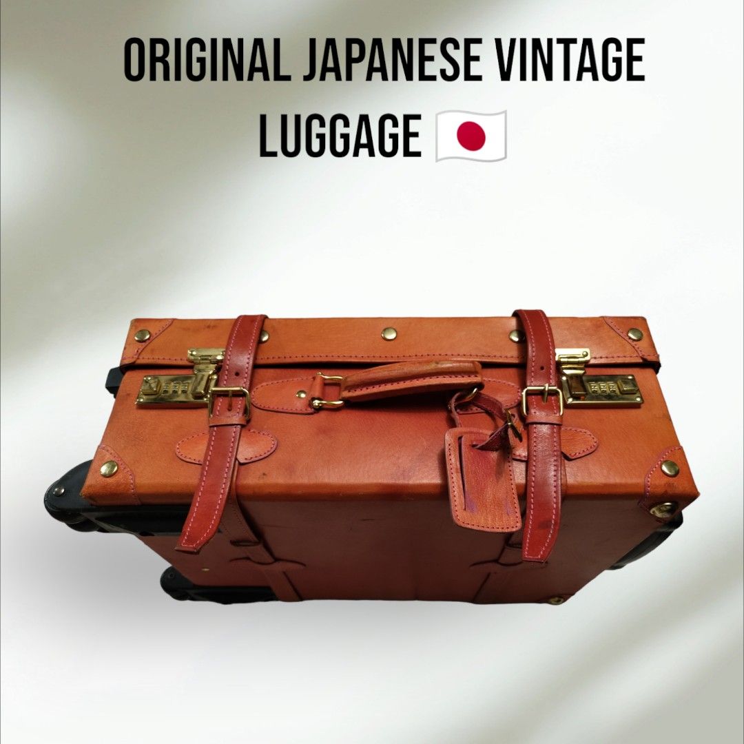 Japanese Luggage Vintage Look, Hobbies & Toys, Travel, Luggage on Carousell