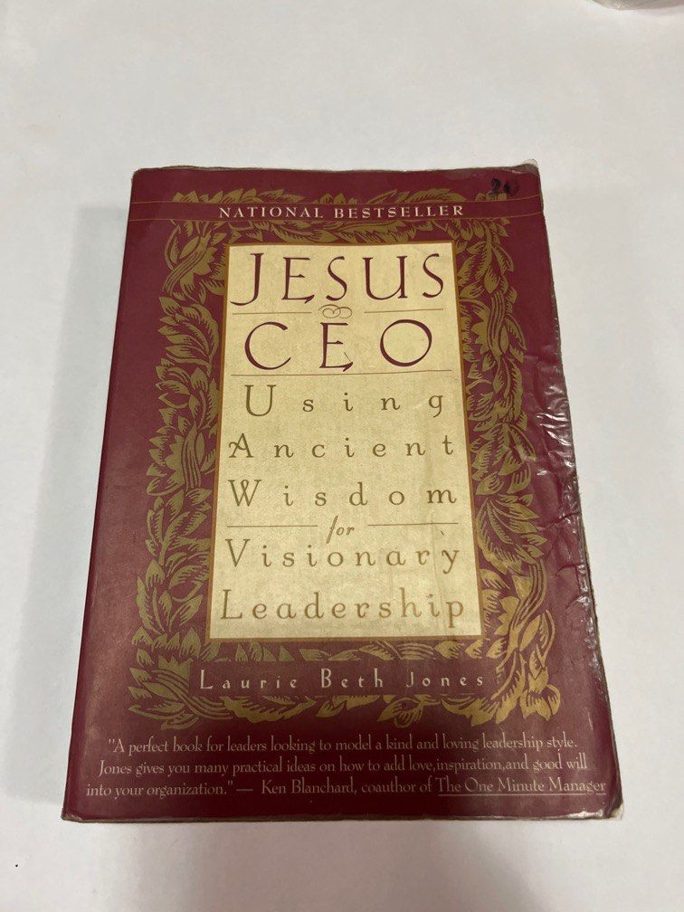 Jesus CEO Using Ancient Wisdom for Visionary Leadership, Hobbies & Toys ...