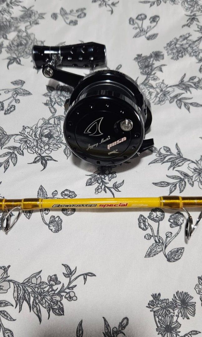 Jigging Master Rod & Lefty Overhead, Sports Equipment, Fishing on Carousell