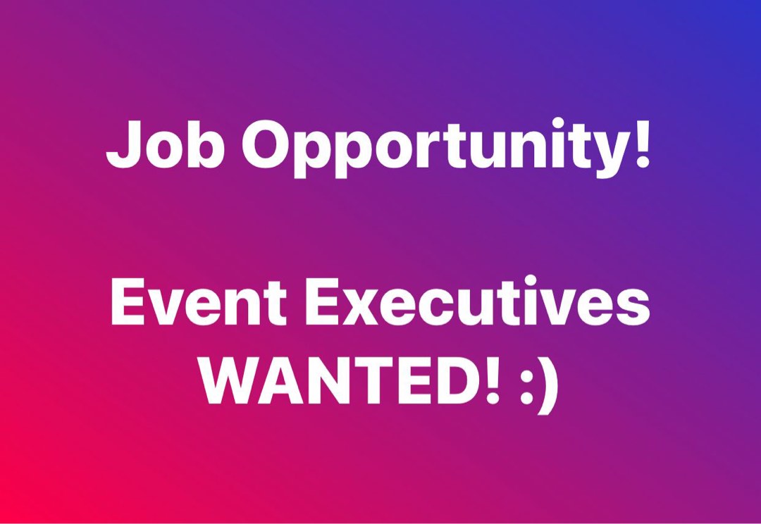 JOB POSITION: Event Executive, Jobs, Hospitality, F&B on Carousell