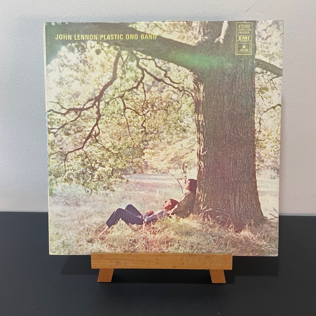 John Lennon Plastic Ono Band Vinyl Record | EMI, Hobbies & Toys, Music ...