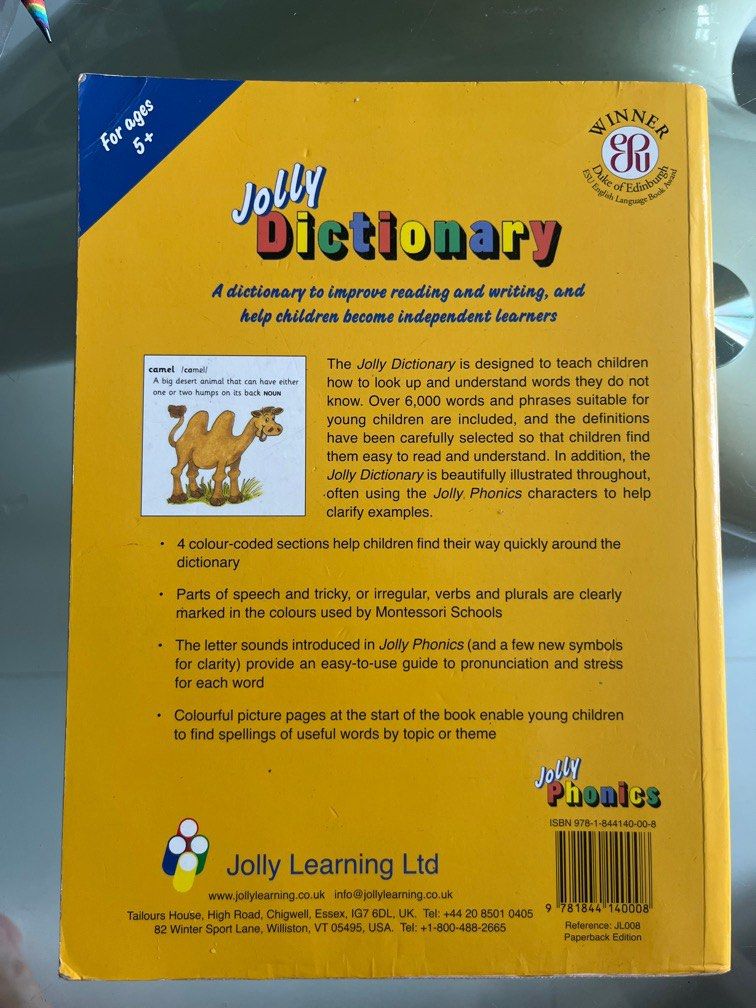 Jolly dictionary, Hobbies & Toys, Books & Magazines, Children's Books ...