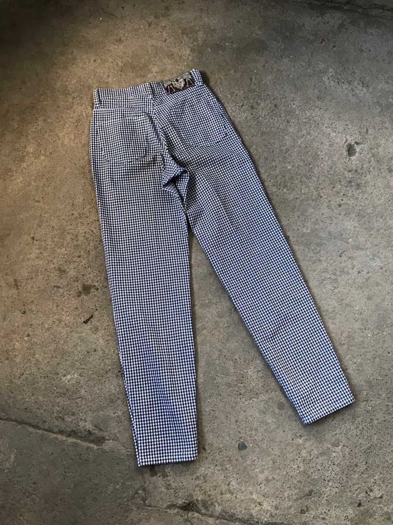 joop jeans checkered baston cut pants, Women's Fashion, Bottoms, Jeans ...