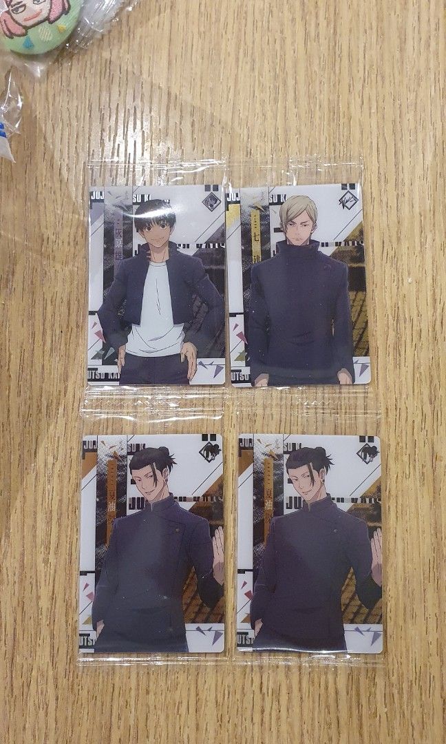 Jujutsu Kaisen JJK Wafer Cards, Hobbies & Toys, Memorabilia ...