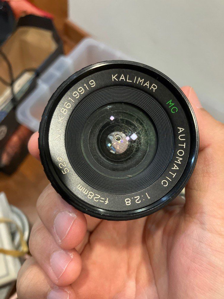 Kalimar 28mm f2.8 macro, Photography, Lens & Kits on Carousell