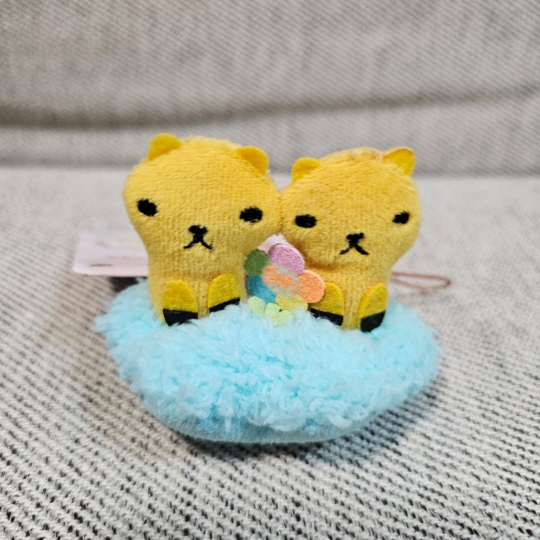 Kapibarasan 5th Anniversary Plush screen cleaner keychain, Hobbies ...