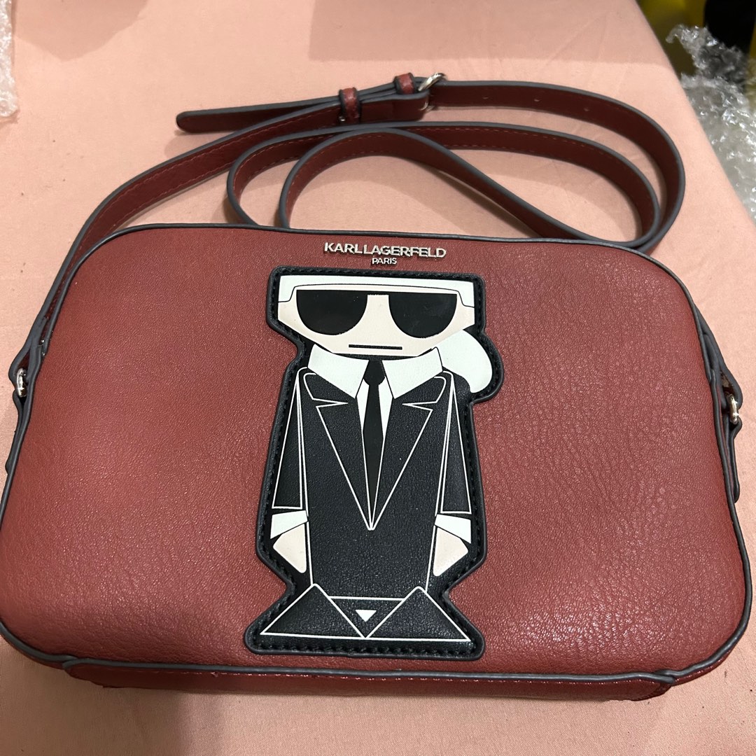 Karl Lagerfeld Camera Bag, Women's Fashion, Bags & Wallets, Cross-body ...