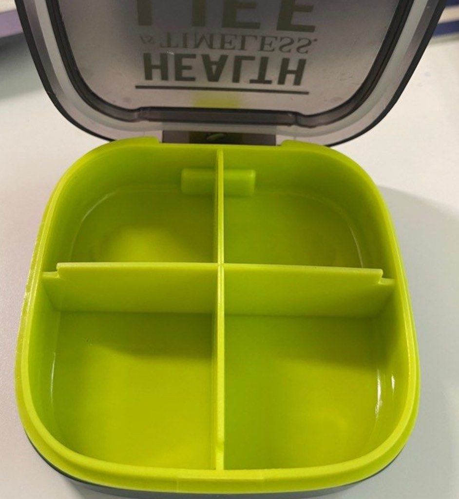 LAC Pill Box, Health & Nutrition, Medical Supplies & Tools on Carousell