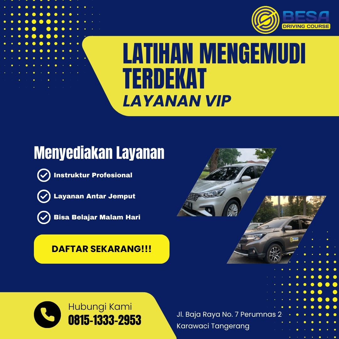LAYANAN VIP, Wa. /Call 0815-1333-2953, Latihan mengemudi terdekat di ...