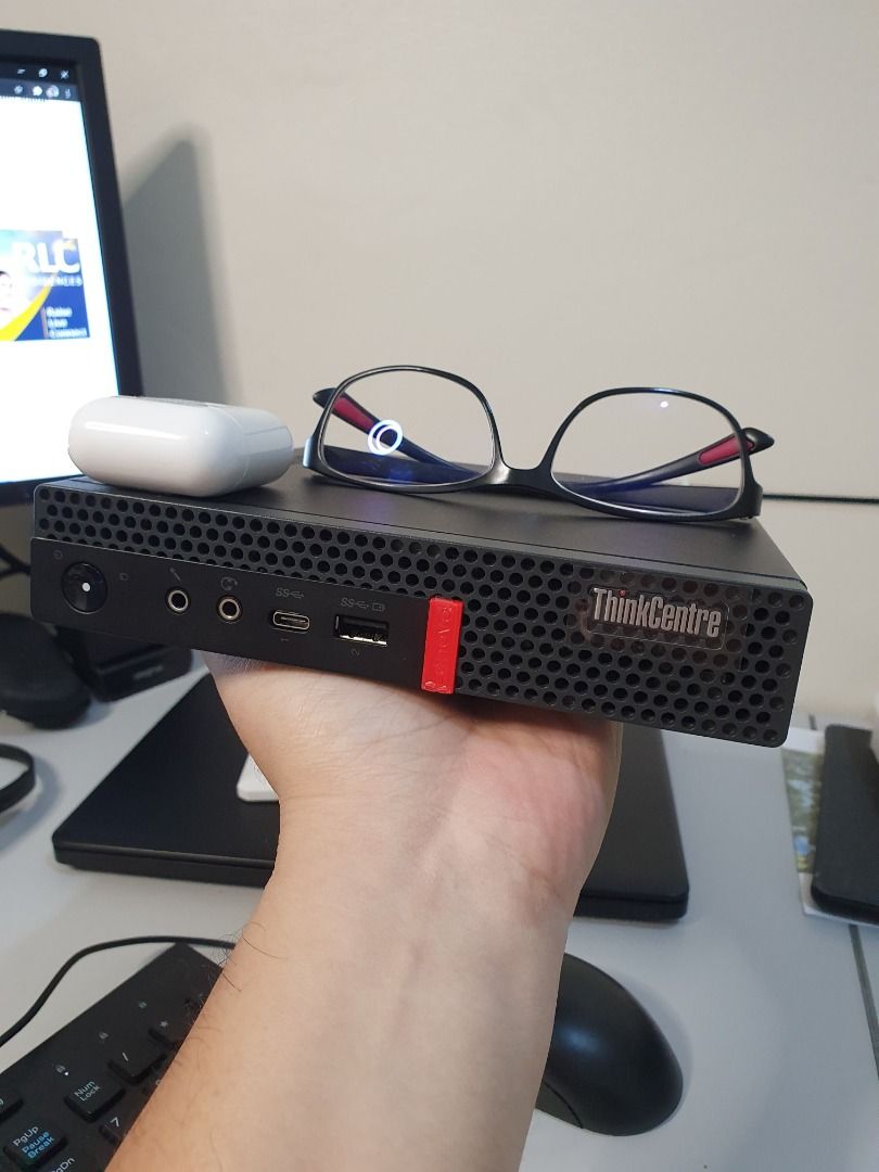 Lenovo M720q tiny with Lenovo T2054 21.5" Monitor, Computers & Tech ...