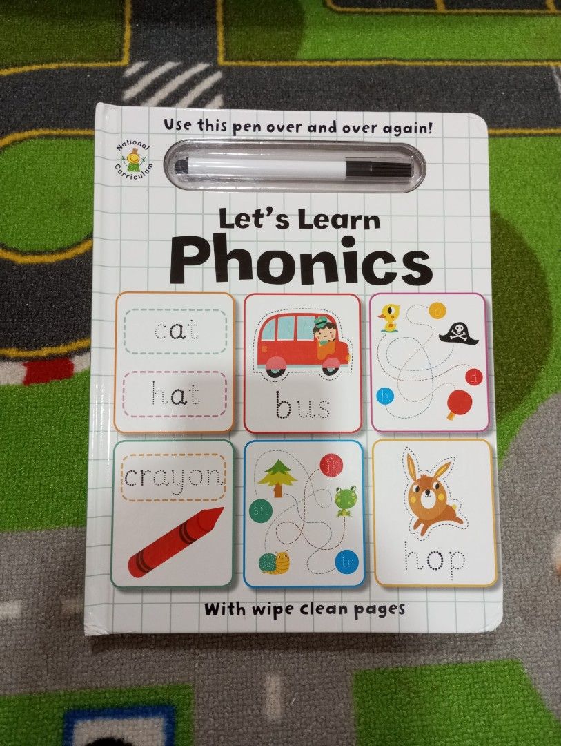 Let's Learn Phonics Book, Hobbies & Toys, Toys & Games on Carousell