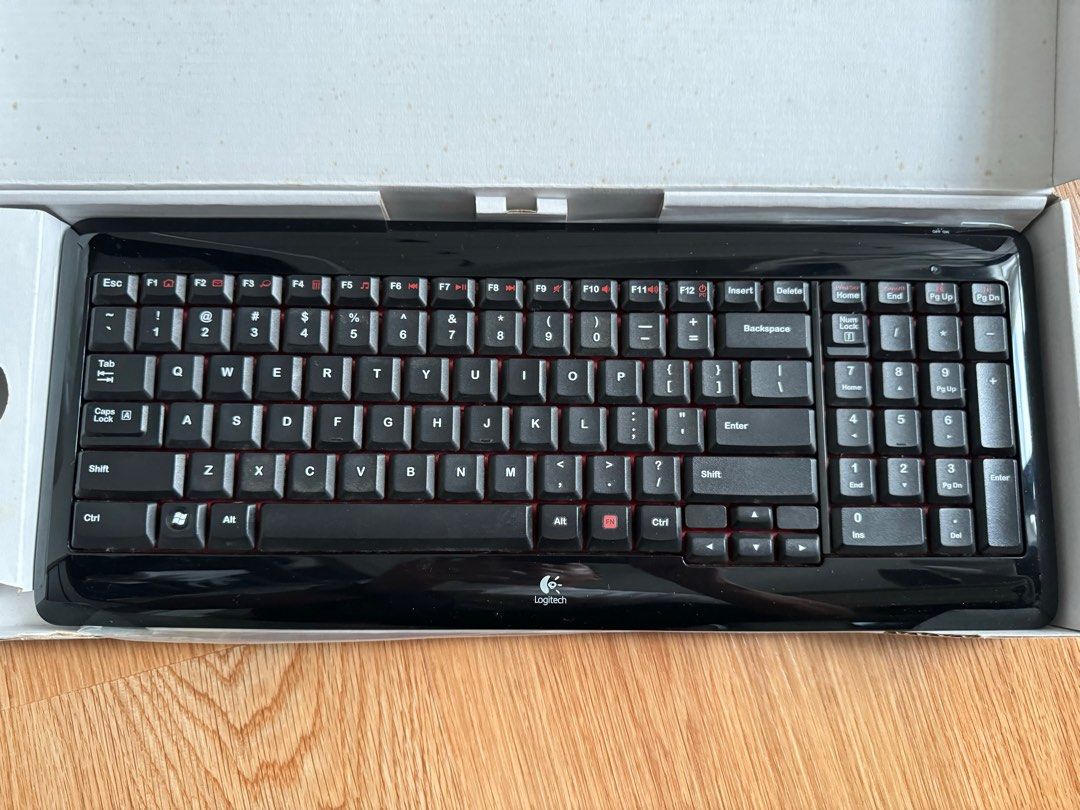Logitech K340 Wireless Keyboard, Computers & Tech, Parts & Accessories, Computer Keyboard on ...