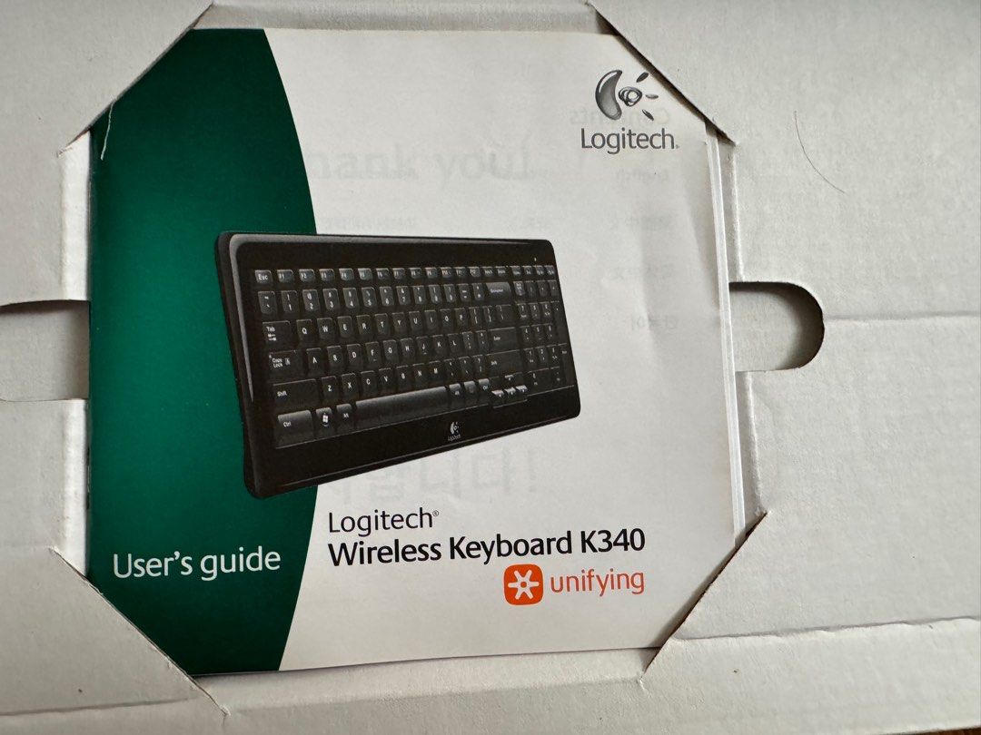 Logitech K340 Wireless Keyboard, Computers & Tech, Parts & Accessories, Computer Keyboard on ...