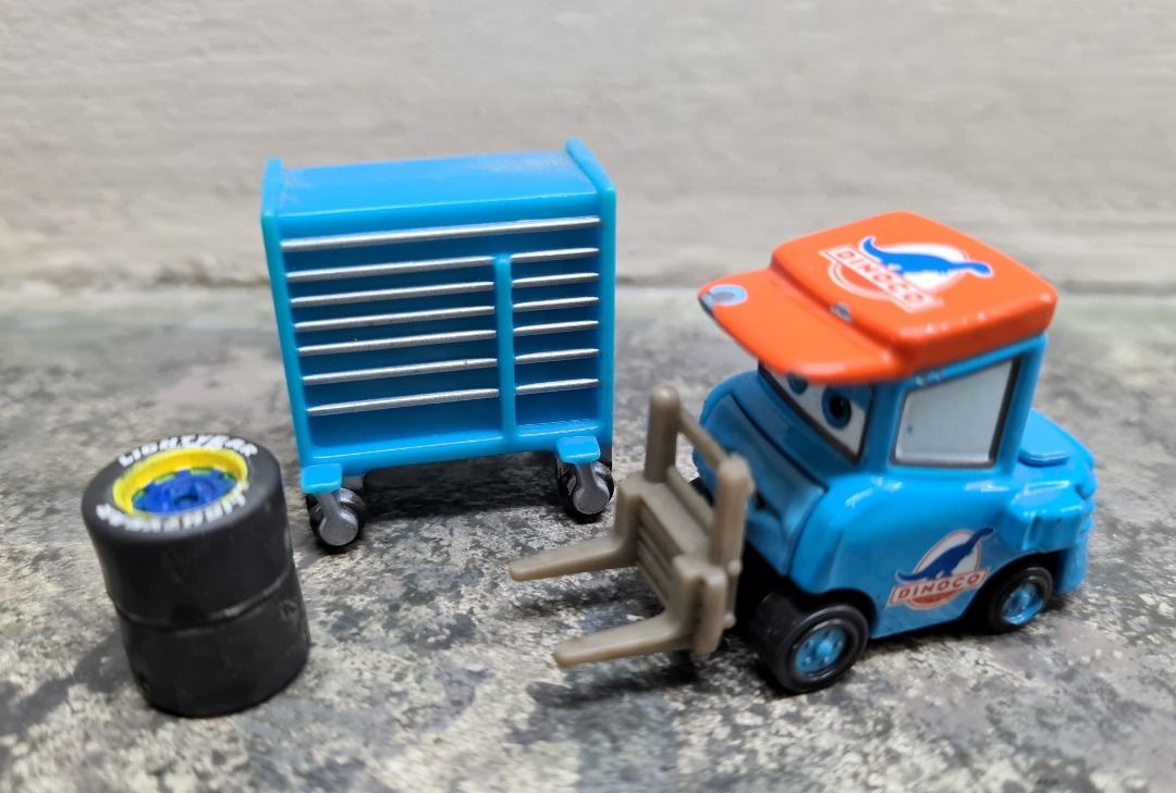LUKE PETTLEWORK (Dinoco Race Team Pit Crew) - Mattel Disney Pixar CARS ...
