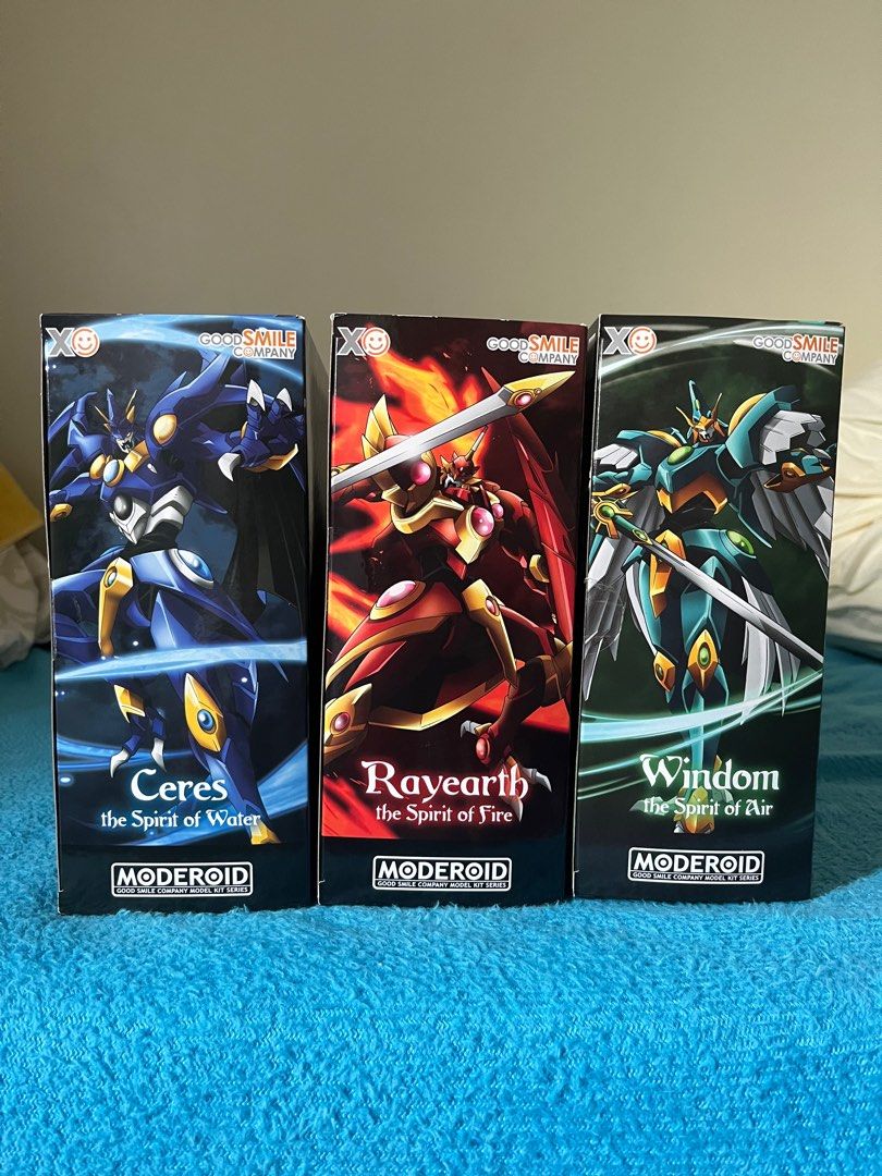Magic Knight Rayearth Whole Set, Hobbies & Toys, Toys & Games on Carousell