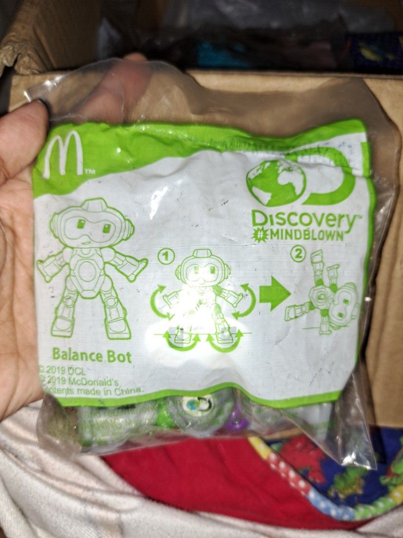 McDonald's Balance Bot Collection, Hobbies & Toys, Toys & Games on ...