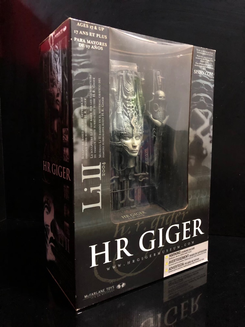 Mcfarlane toys Li II HR GIGER 3D sculpture 2004 (BIB), Hobbies & Toys ...