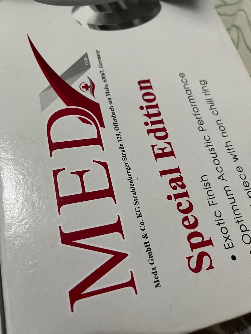 MedX Special Edition Stethoscope, Health & Nutrition, Medical Supplies ...