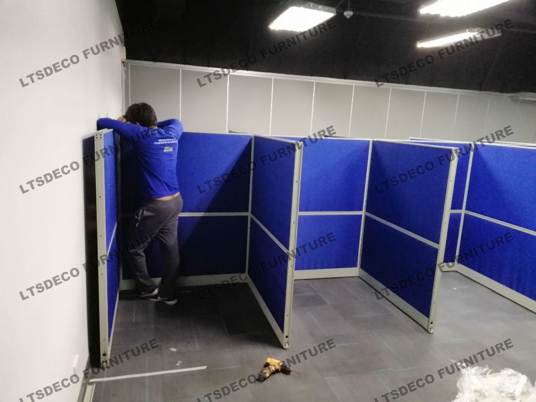 MODULAR PARTITION WOKSTATION OFFICE FURNITURE AND PARTITION, Furniture ...