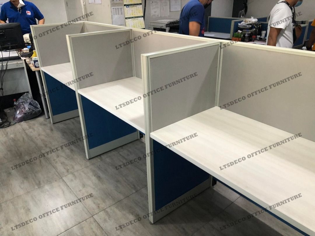 Modular table Office Partition Furnitures, Furniture & Home Living ...