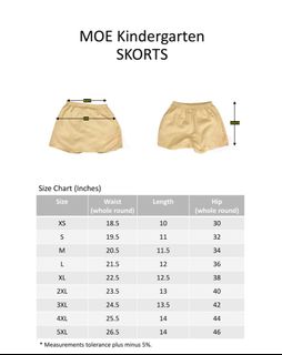 Learning Vision Kindergarten Girls Uniforms - P.E. Skorts Only, Babies ...