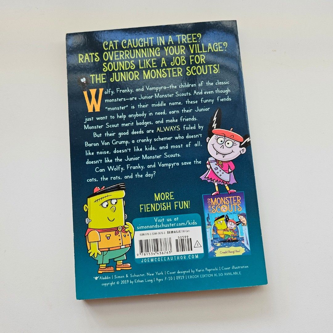 Junior Monster Scouts (The Monster Squad) Book 1, Hobbies & Toys, Books ...