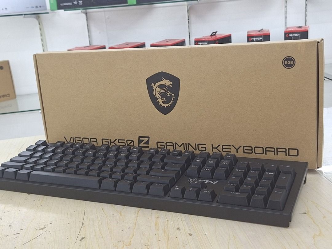 MSI VIGOR GK50Z PIXEL BLACK GAMING MECHANICAL KEYBOARD, Computers ...