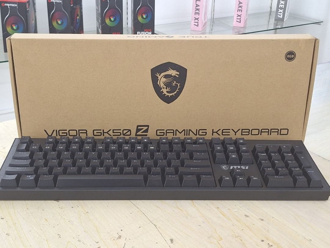 MSI VIGOR GK50Z PIXEL BLACK GAMING MECHANICAL KEYBOARD, Computers & Tech, Parts & Accessories ...