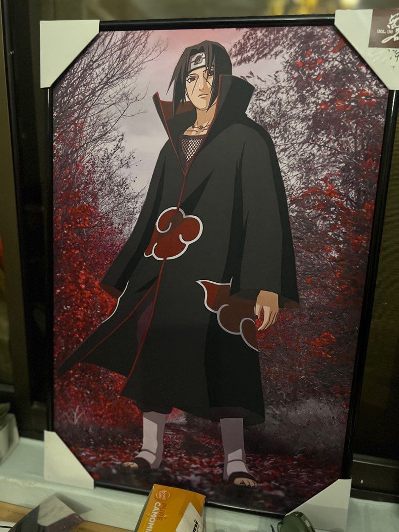 Naruto Itachi Frame, Hobbies & Toys, Memorabilia & Collectibles, Fan ...