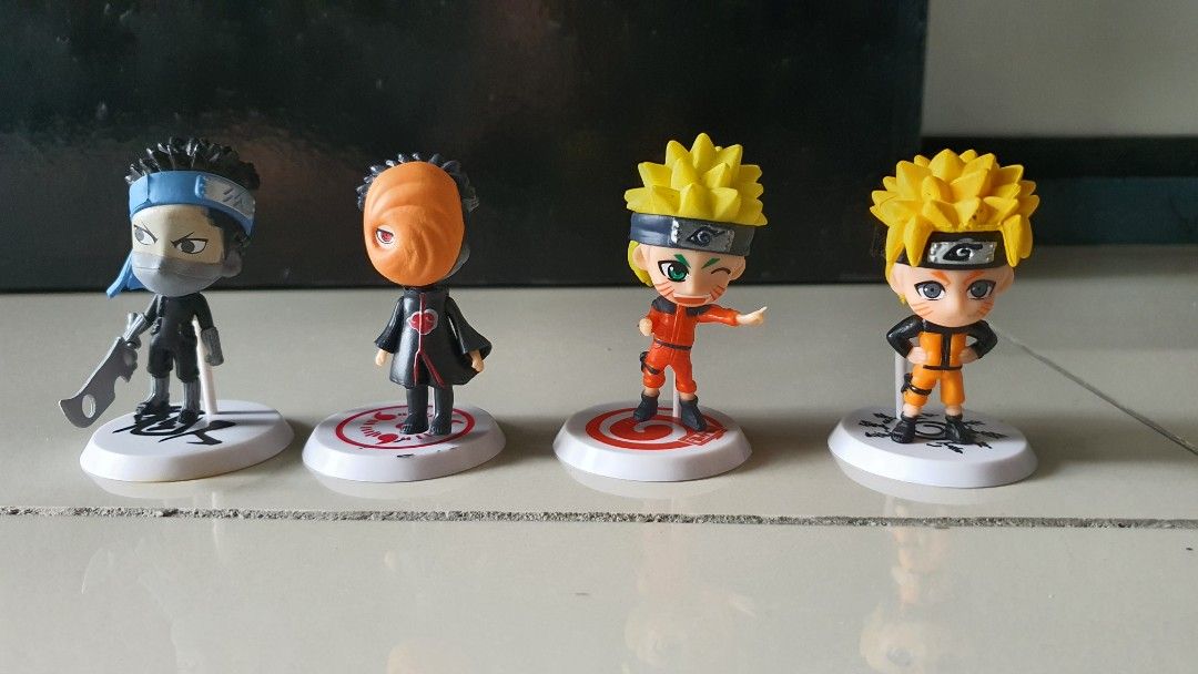 Naruto Mini Figures Set of 12, Hobbies & Toys, Toys & Games on Carousell