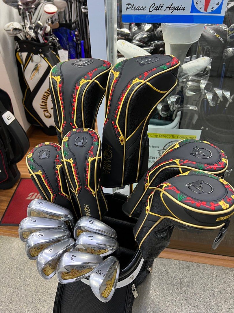 NEW Honma 3Star Beres Aizu Full Set (Driver, Woods, Hybrids, Irons ...