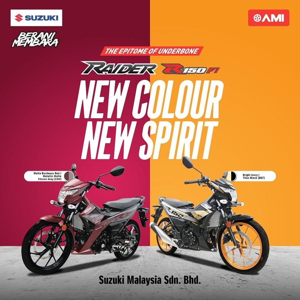 New Suzuki Raider 150 Fi Muka0 ( R150 Y15 Y16 RS RSX VF3 ), Motorbikes ...