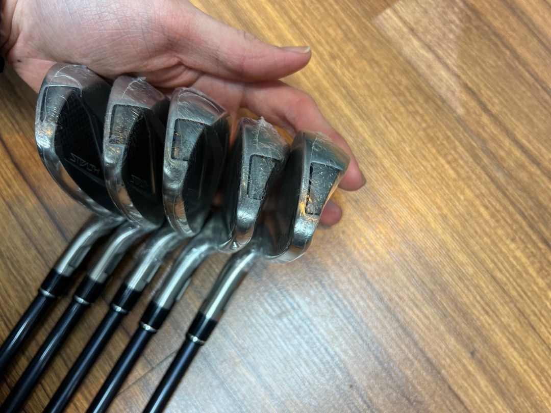NEW TaylorMade Stealth Irons (6-P) (5 Pieces) [With Tensei TM60 Regular ...