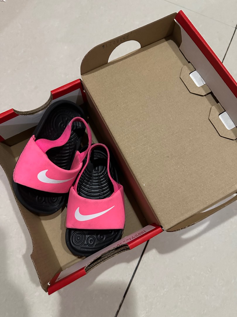 Nike slip ons, Babies & Kids, Babies & Kids Fashion on Carousell