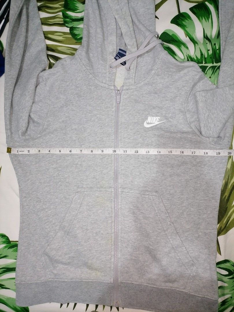 Nike Zip-Up Gray Hoodie Styles For women, Women's Fashion, Activewear ...