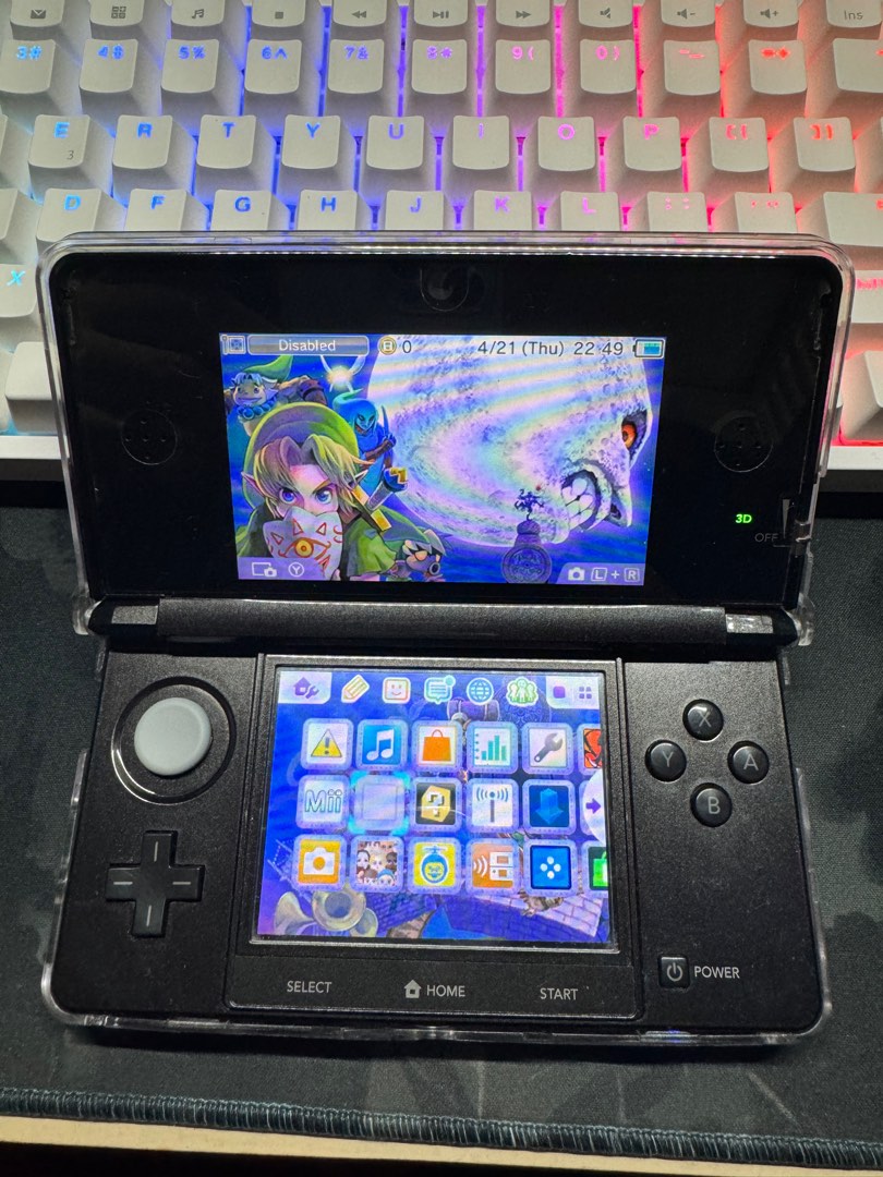 Nintendo 3DS Regular (Black), Video Gaming, Video Game Consoles ...