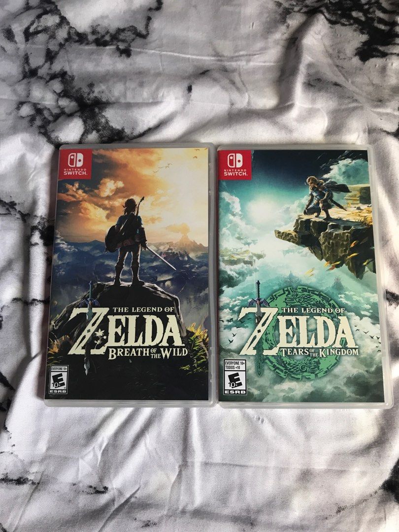 Nintendo Switch Game: ZELDA and NBA, Video Gaming, Video Games ...