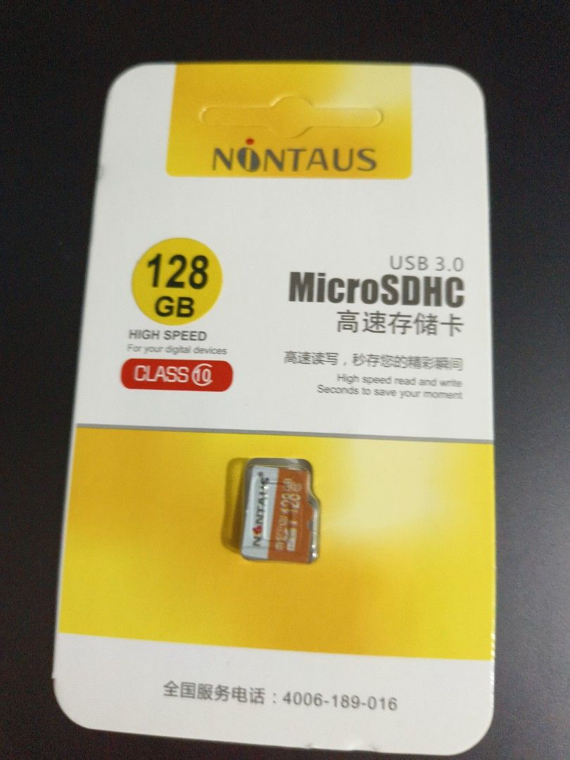 NONTAUS 128GB MIRCO SD CARD, Mobile Phones & Gadgets, Mobile & Gadget ...
