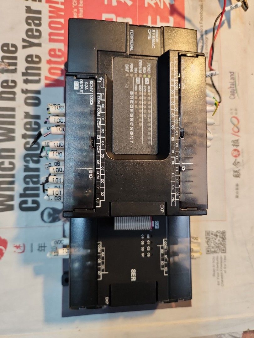 OMRON PLC CJ1M-CPU12 & CP1E-E30SDR-A + CARDS, Computers & Tech, Parts ...