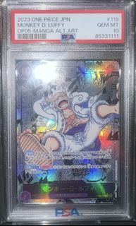 [PSA 10] OP-05 Protagonist Of The New Era: Anniversary Luffy Oda ...