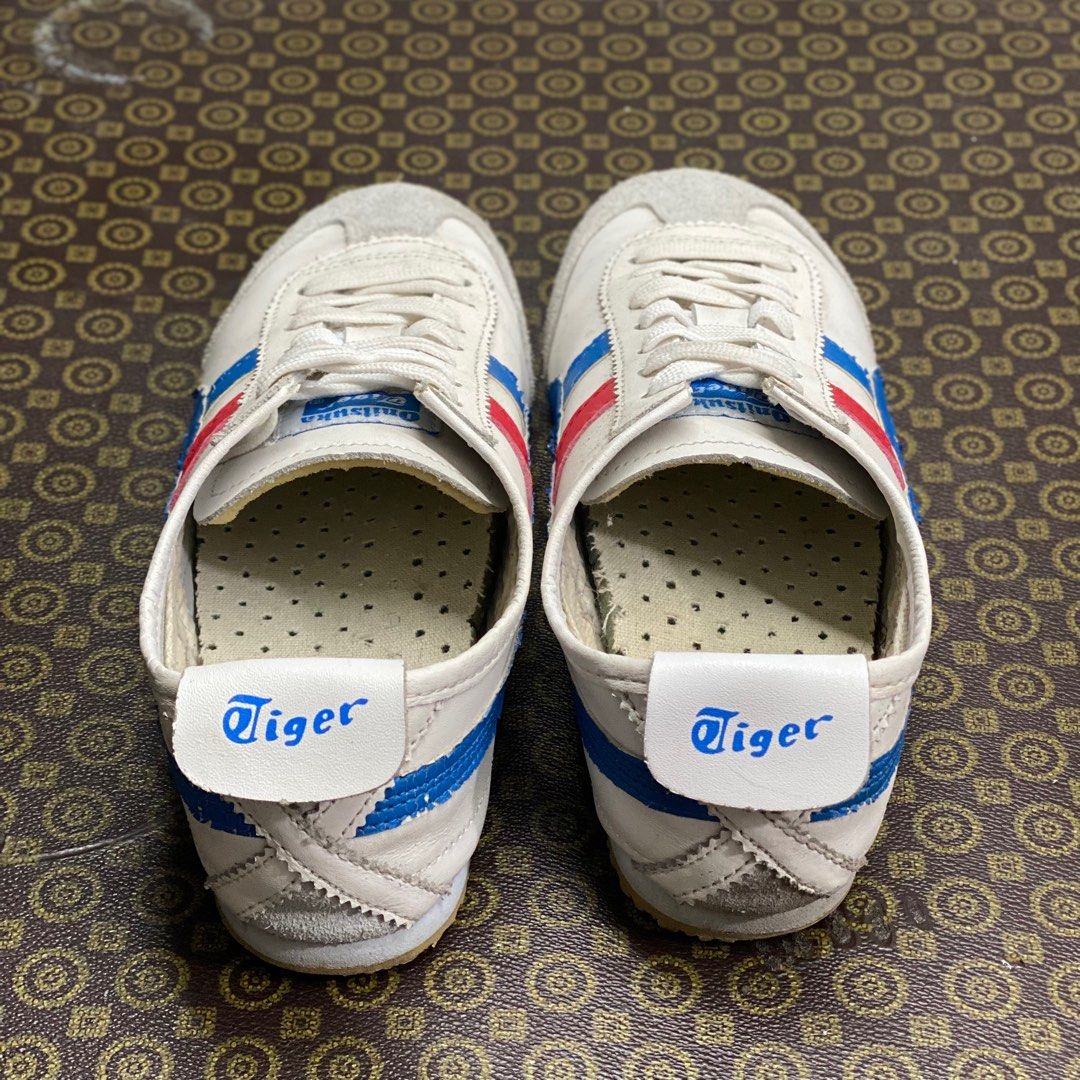 Onitsuka Tiger MEXICO 66 White/Blue Colorway, Men's Fashion, Footwear ...