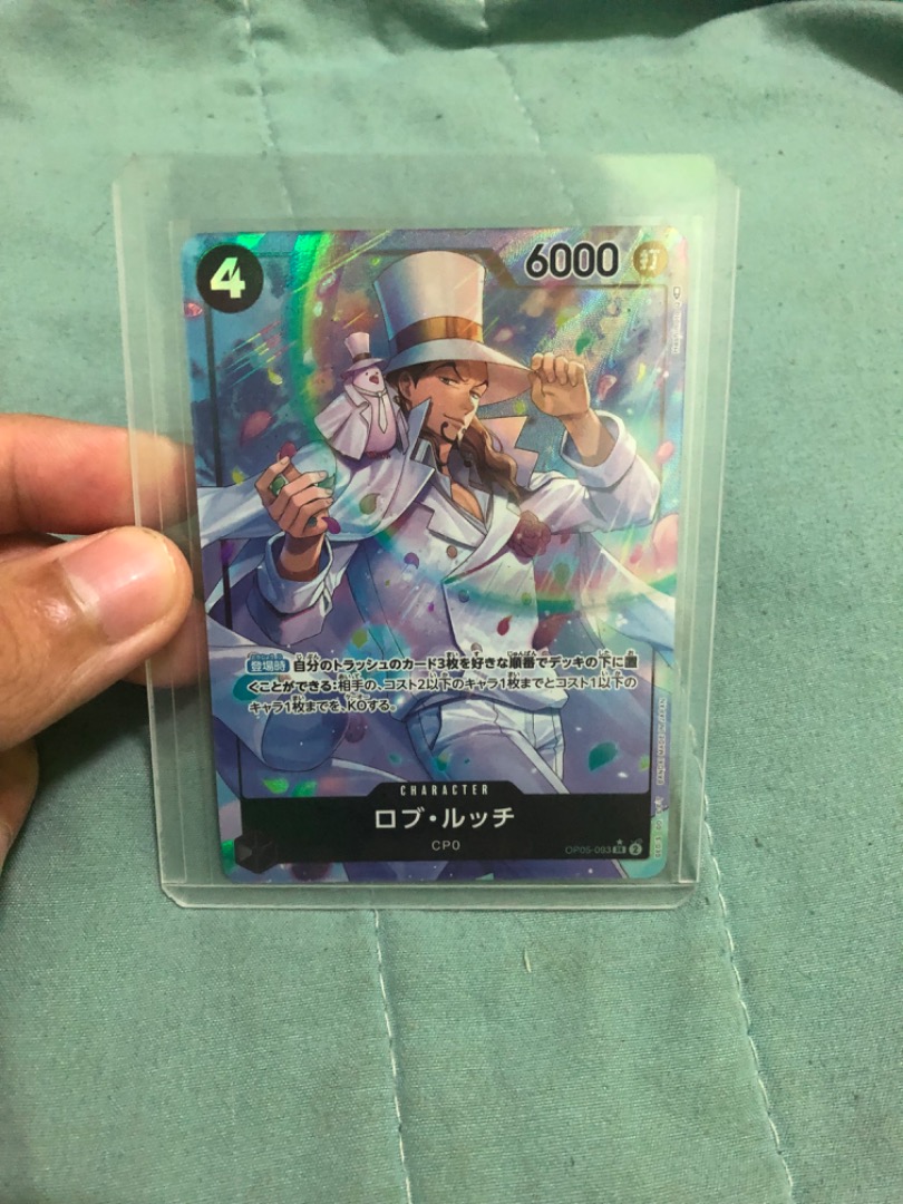 OP05-093 Sr Lucci Rob foil (parallel), Hobbies & Toys, Collectibles ...