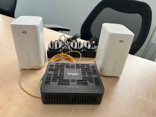 Wifi Gigabit Router and Optical Network Router, Computers & Tech, Parts ...