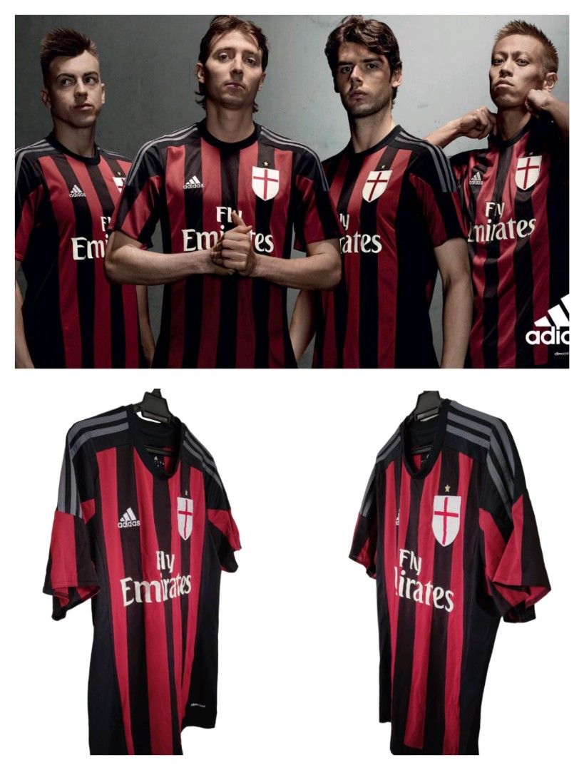 Jersey Ac Milan 2016 Original 2324 New Soccer Jersey AC Milan Football