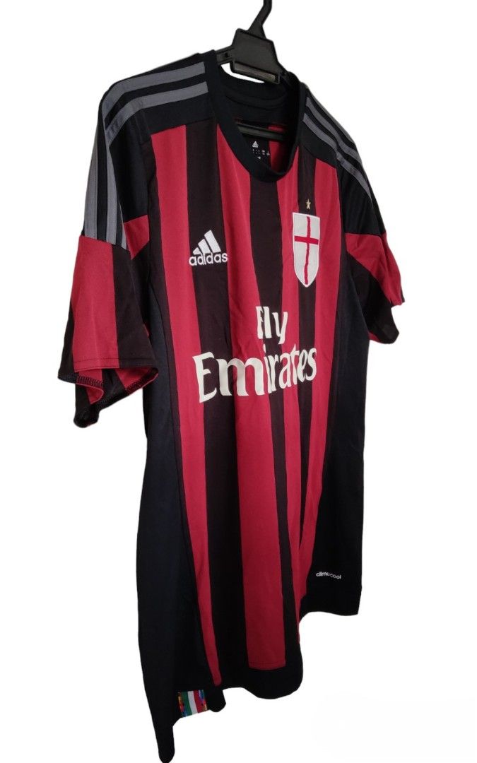 Original AC MILAN 2015 2016 HOME ACM FOOTBALL SOCCER JERSEY SHIRT ...