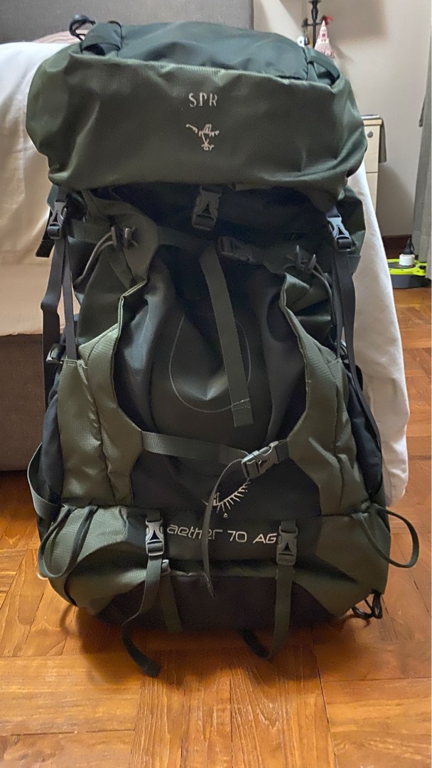 Osprey Aether 70 AG Backpack, Men's Fashion, Bags, Backpacks on Carousell