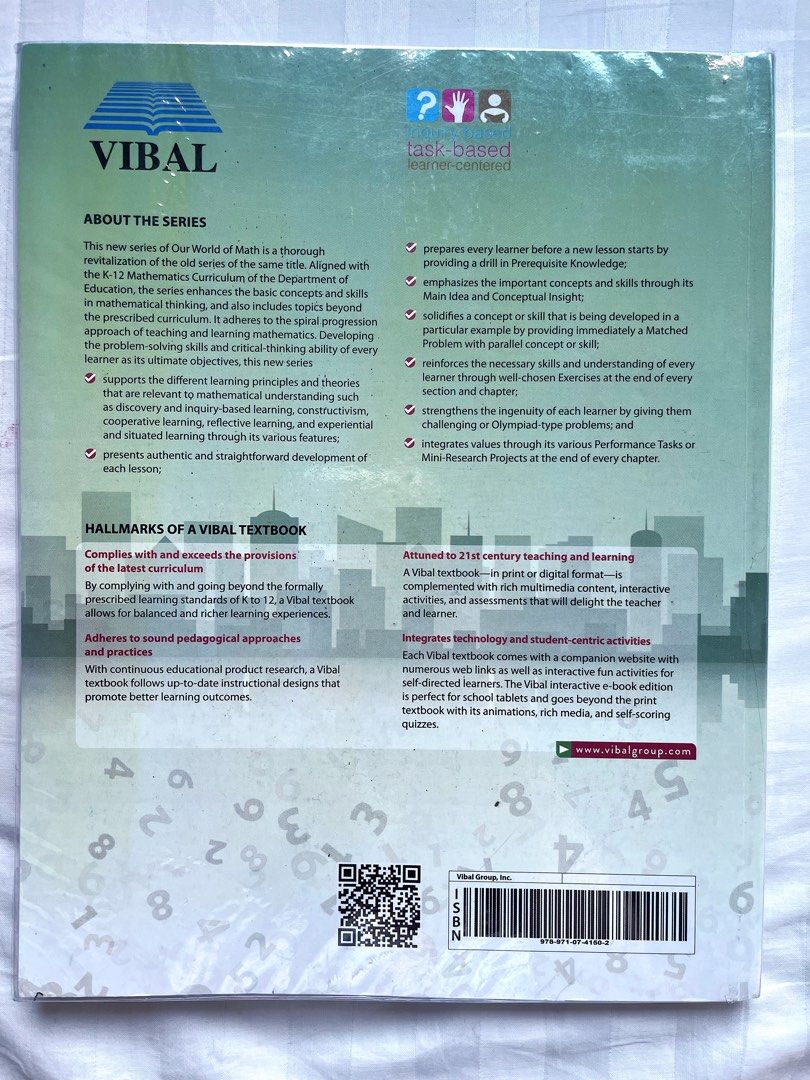 Our World of Math 10 - 2nd Edition - Vibal, Hobbies & Toys, Books ...